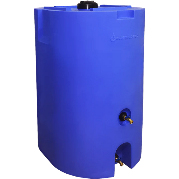WaterPrepared - 160 GAL Blue Storage Tank – Steve Regan Company