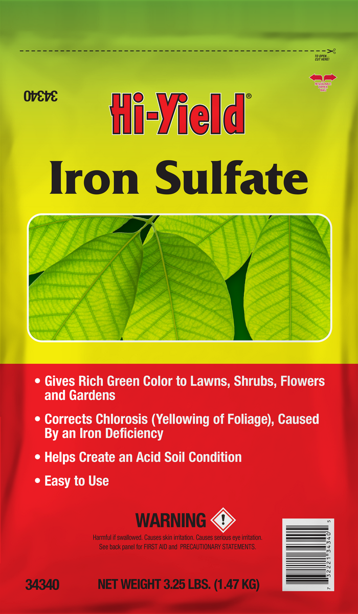 Hi-Yield - Iron Sulfate - (Formerly Copperas) - 3.25 lb. – Steve Regan ...