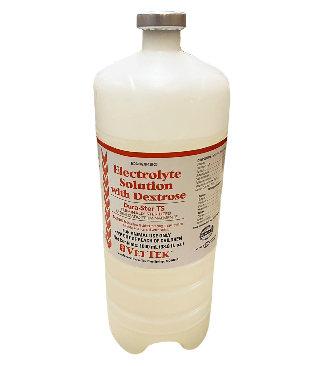 Electrolyte Solution w/ Dextrose - 1000ml (RX) – Steve Regan Company