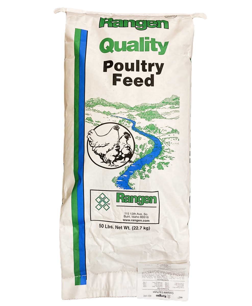 Rangen - Complete Lay Pellet 16% - 50lb. – Steve Regan Company