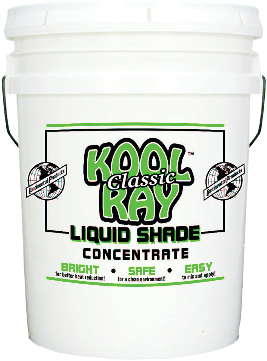 Continental Products - Kool Ray White Classic Shade - 5 Gallon – Steve ...