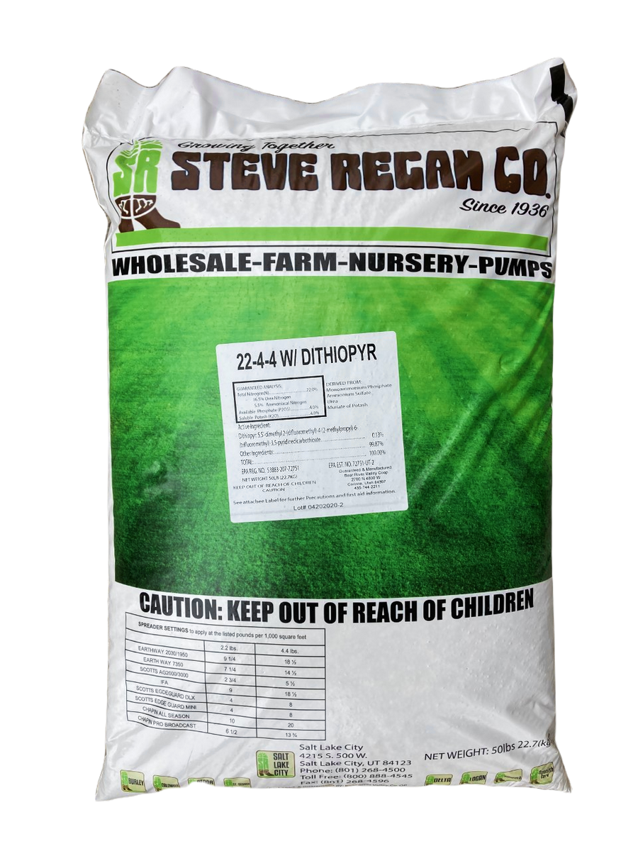 SRC - 22-4-4 + .13 Dithiopyr/Dimension - 50 lb – Steve Regan Company