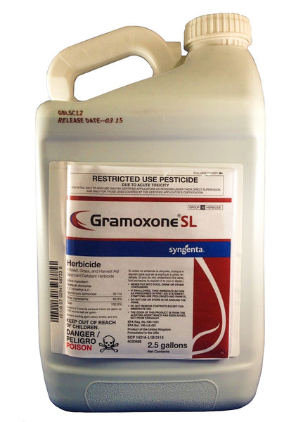 Syngenta - Gramoxone SL 3.0 - 2.5 gal - RUP- (haz) – Steve Regan Company