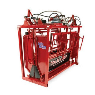 Tarter - Squeeze Chute - Cattlemaster Series 12 - Hydraulic - Red ...