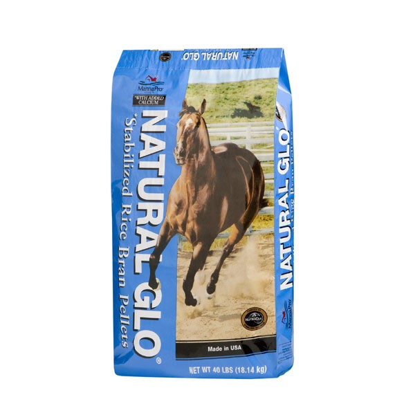 Manna Pro - Natural Glo Pellets - Stabilized Rice Bran - 40 Lb. – Steve ...