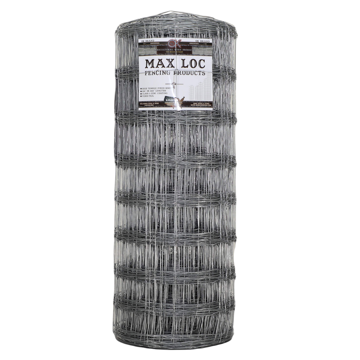 Ok Brand - Max-Loc - Game Fence - 75" - 330' - High-Tensile – Steve ...