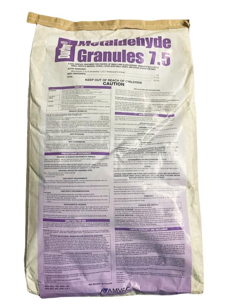 Durham - Metaldehyde 7.5 Snail Killer - 50 lb – Steve Regan Company