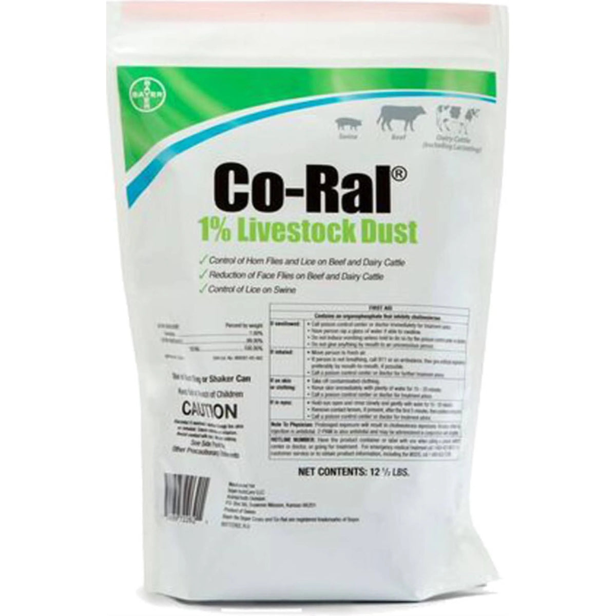 Bayer - CoRal 1% Livestock Dust - 12.5 lb – Steve Regan Company